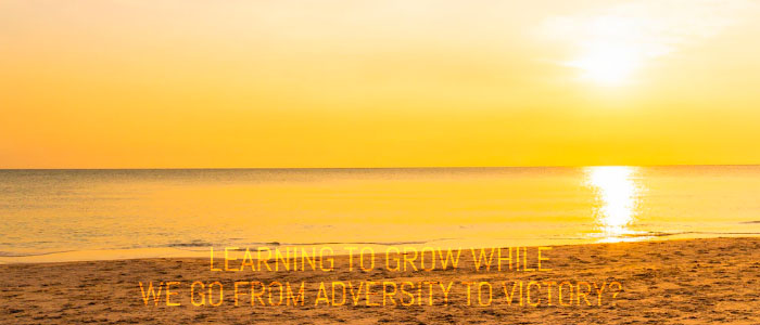 LEARNING TO GROW WHILE WE GO FROM ADVERSITY TO VICTORY? - A Bible Minute