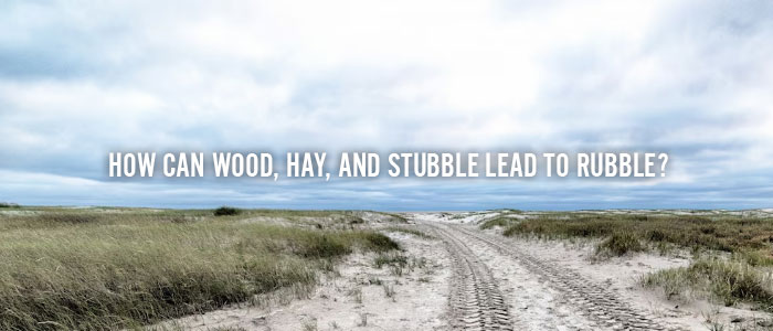 HOW CAN WOOD, HAY, AND STUBBLE LEAD TO RUBBLE? - A Bible Minute